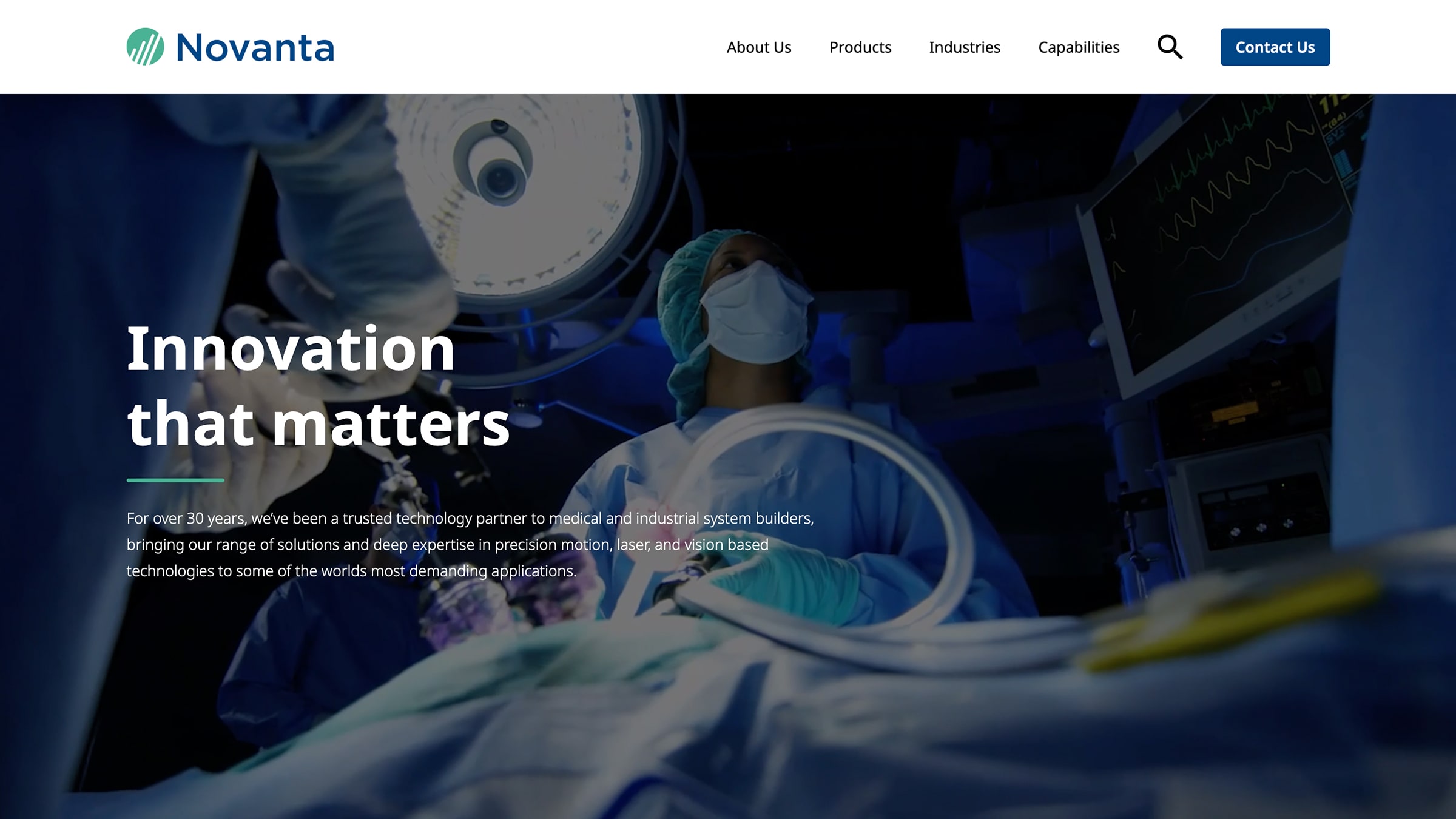 Novanta - Delivering Innovation that Matters